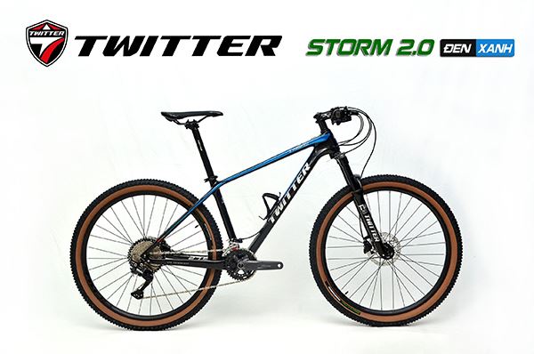 Xe đạp địa hình khung Carbon Twitter Storm 2.0 giá rẻ, chính hãng